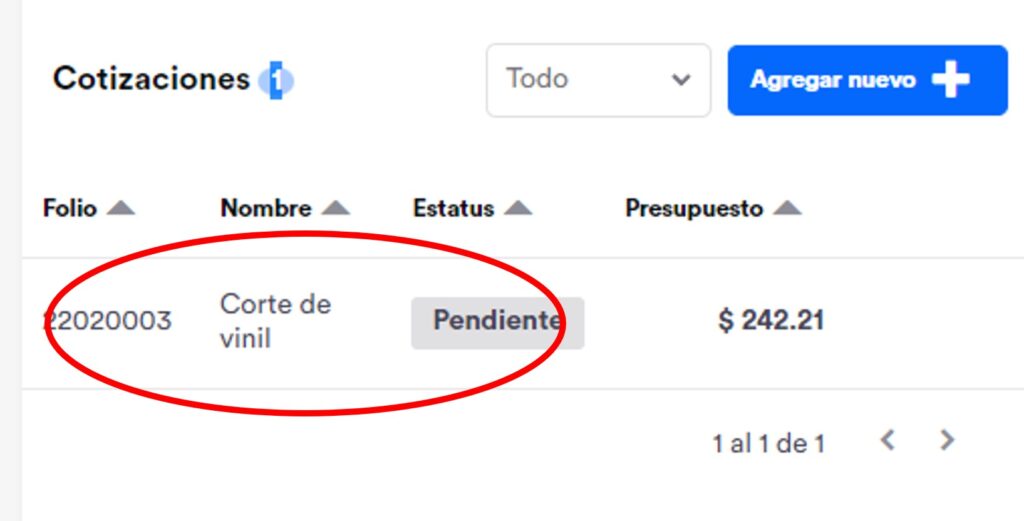 Cómo crear estimaciones